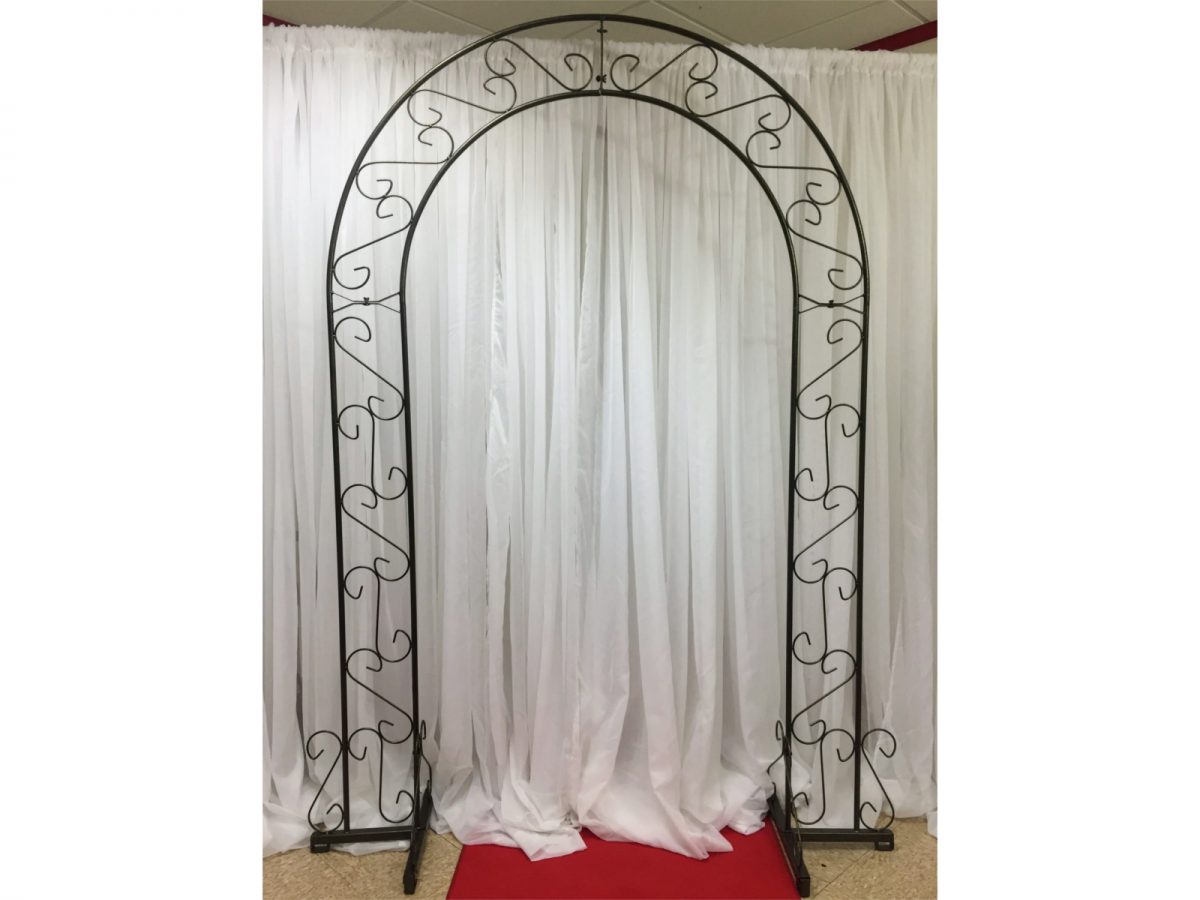 Wrought Iron Arch - Barrons Barrons